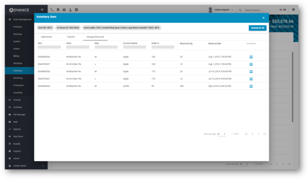 Maintain inventory Suppliers - Antera Software USA