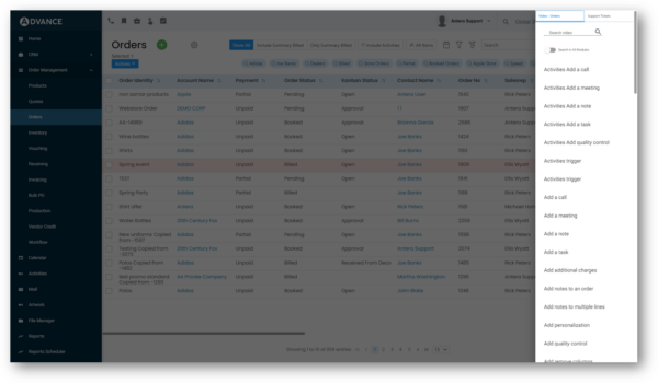 Support - Antera Software USA