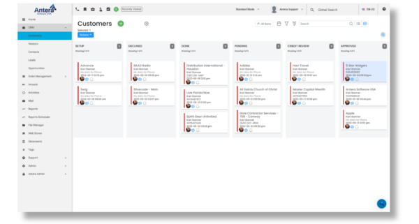 Customers - Antera Software USA